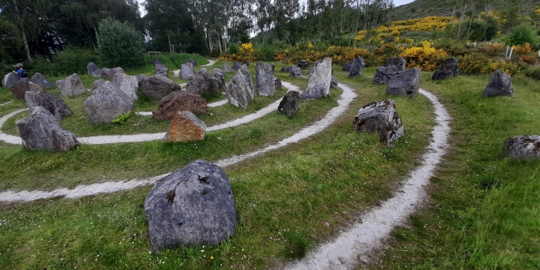 The Touchstone Maze - Cromarty Camping