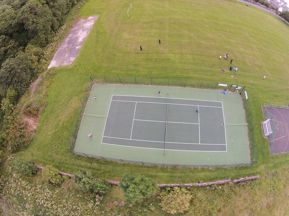 Tennis Group - Cromarty Camping